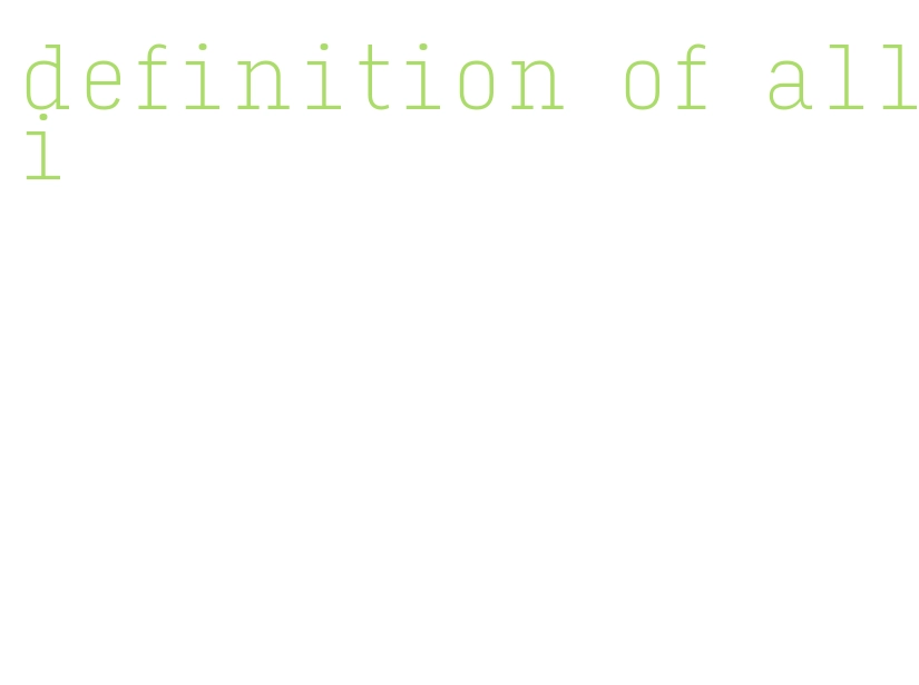 How Is Alli Defined in the Context of Weight Management - Hipismo Net