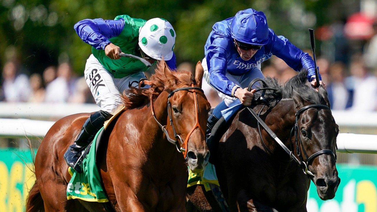 ISAAC SHELBY derrotó a VICTORY DANCE en el Superlative Gr.2 en ...