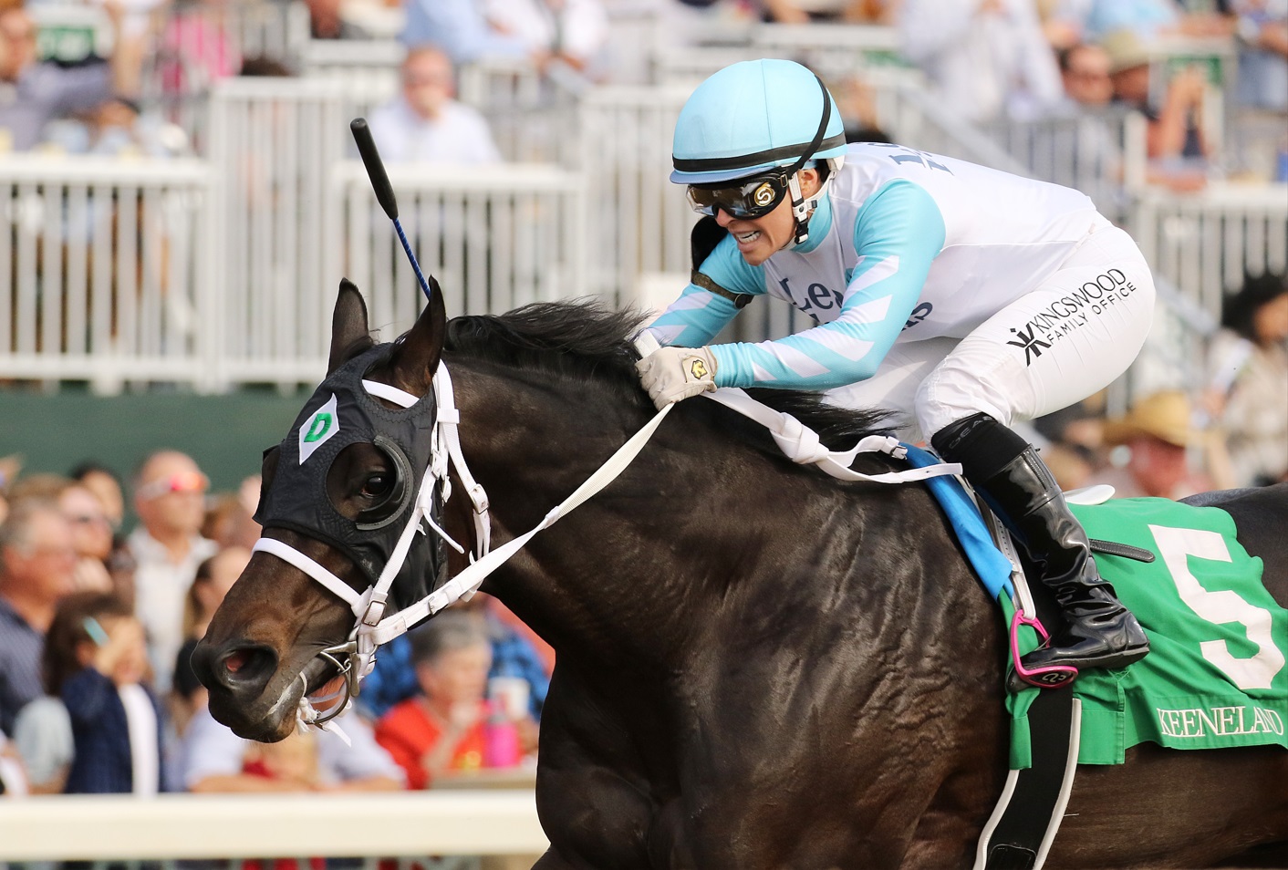 SUPER CHOW da primer triunfo a Jorge Delgado en Keeneland | Hipismo.Net