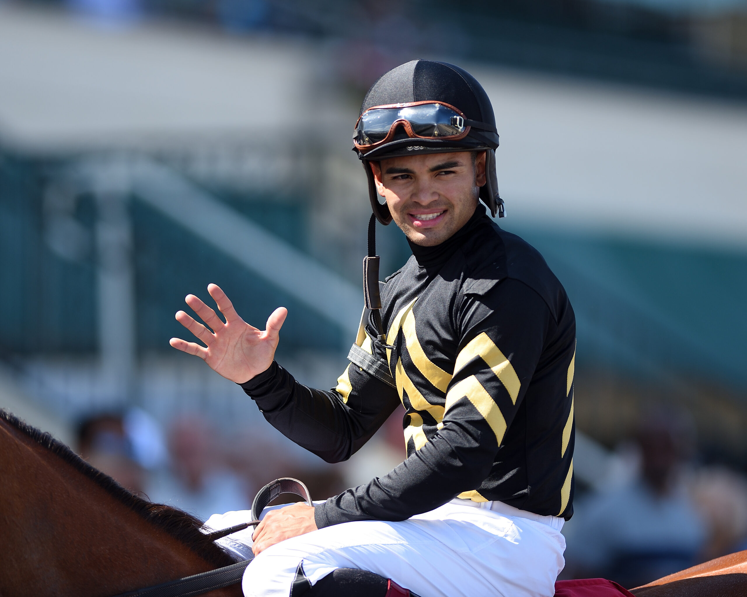 Sáez regresó con victoria a Gulfstream Park | Hipismo.Net