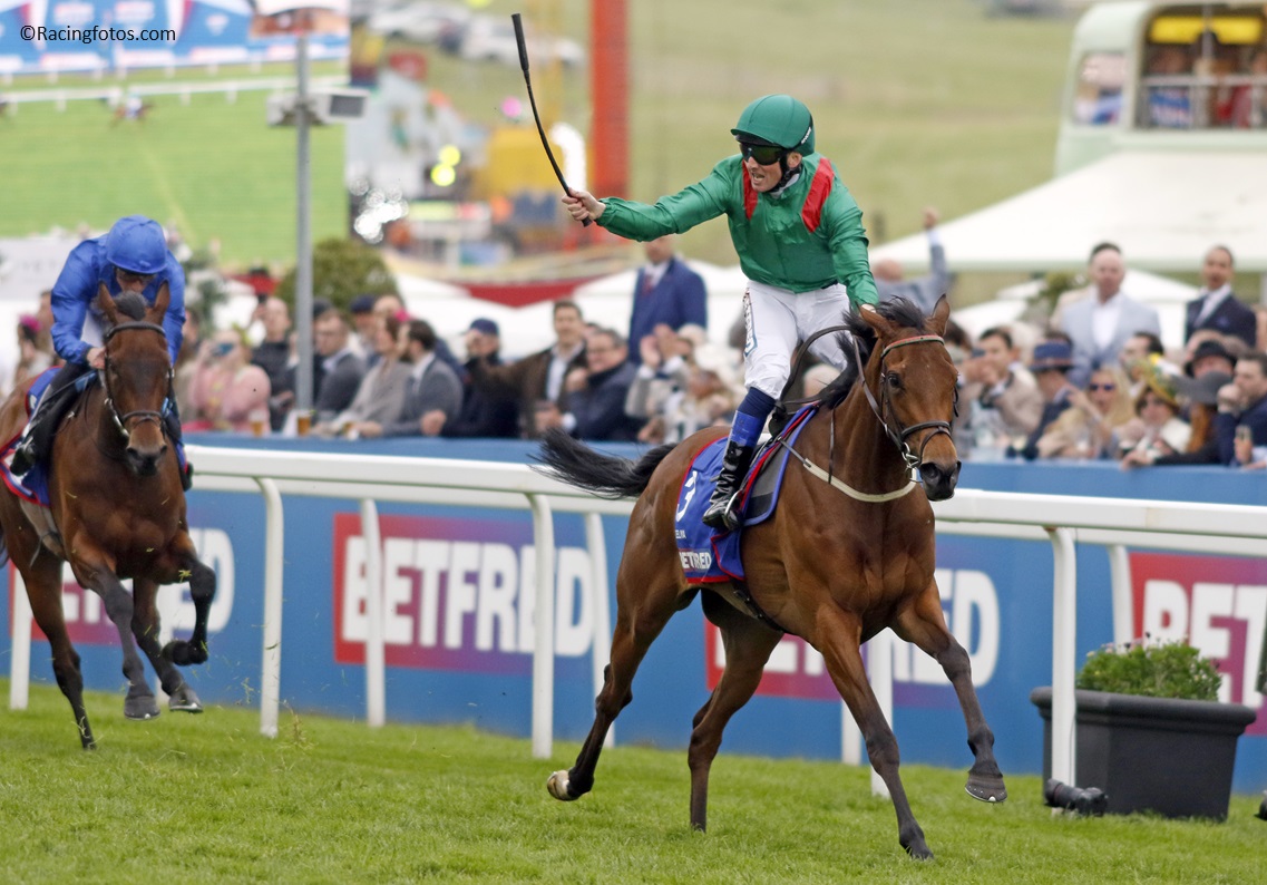 EZELIYA hace sonar la marsellesa en las Epsom Oaks (G1) | Hipismo.Net